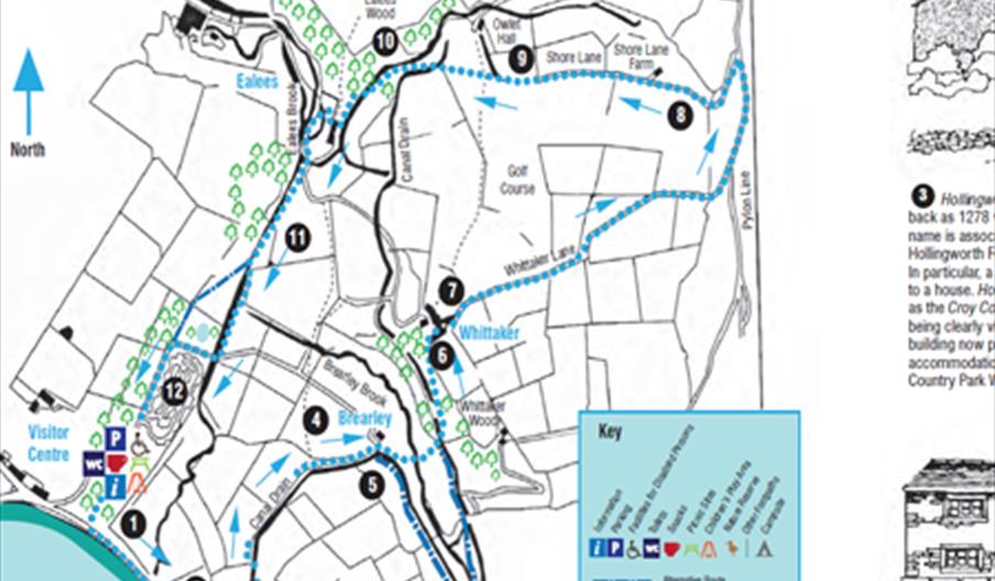 Whittaker - A Hollingworth Lake Walk - Walking Route in Rochdale ...